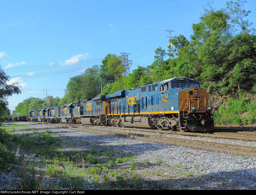 CSX 3154, 7815, 6411, 2341, 6970, 2370